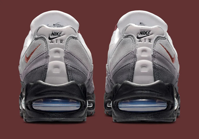 Nike WMNS Air Max 95 Big Bubble - Black/White/Medium Grey/Fauna Brown ...